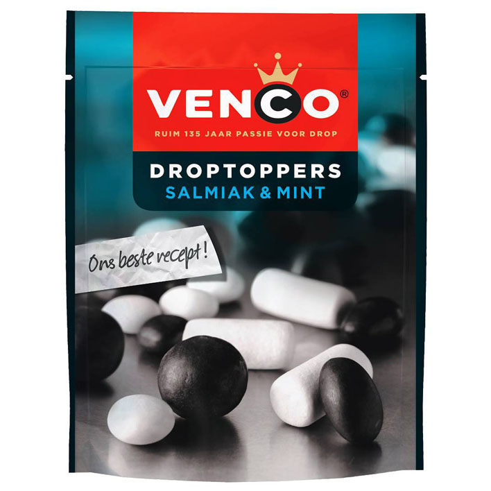 venco droptoppers salmiak mint