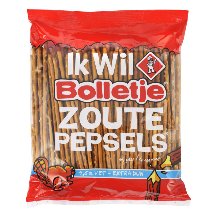 Bolletje zoute pepsels