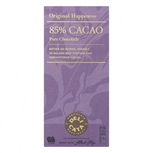 Delicata Dark Chocolate 85% (100 gr.)