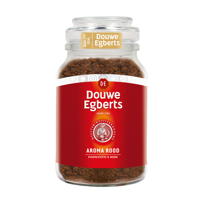 Douwe Egberts Aroma rood oploskoffie Douwe Egberts Aroma rood oploskoffie