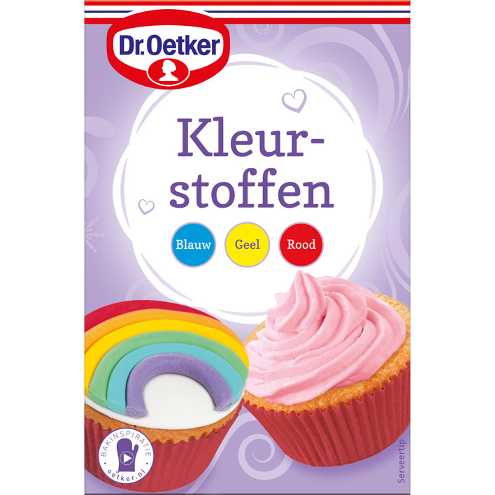 Dr. Oetker Kleurstoffen (45 gr.)
