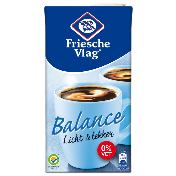 Friesche Vlag Balance Koffiemelk (466 ml.)