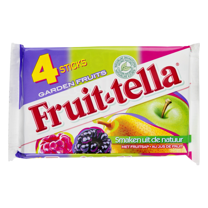 Fruittella Garden Fruits (4 x 41 gr.)