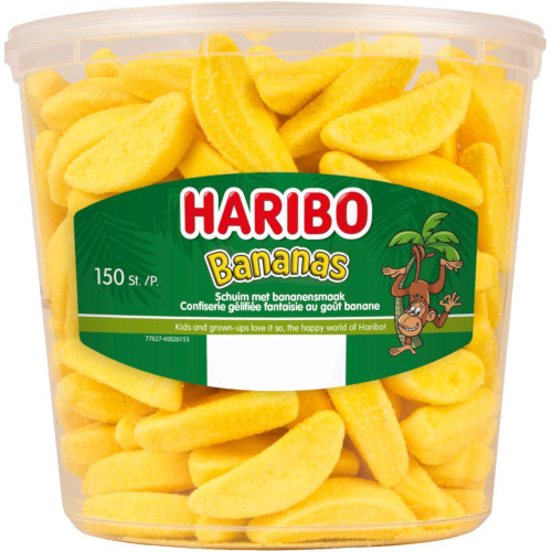 Haribo Bananas (150 pieces)