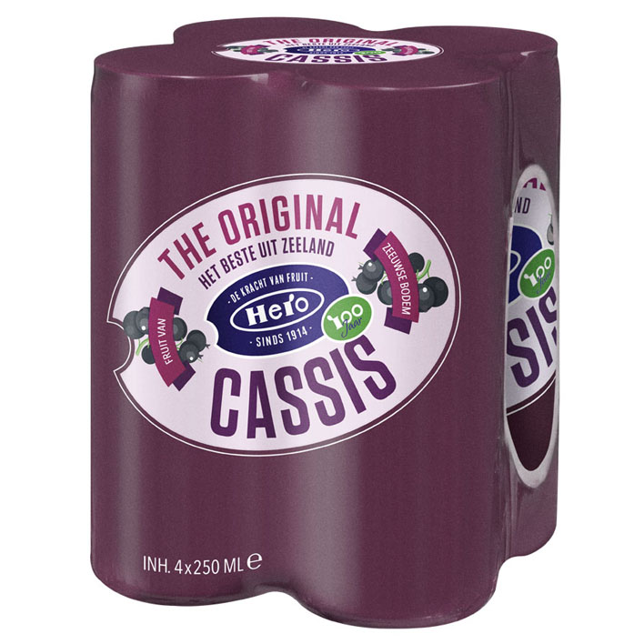 Hero Cassis Blikjes