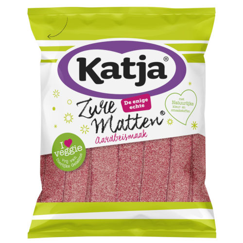 Katja Zure Matjes aardbei (125 gr.)