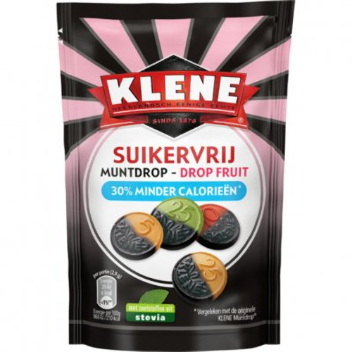 Klene Drop en Fruit Muntdrop Suikervrij