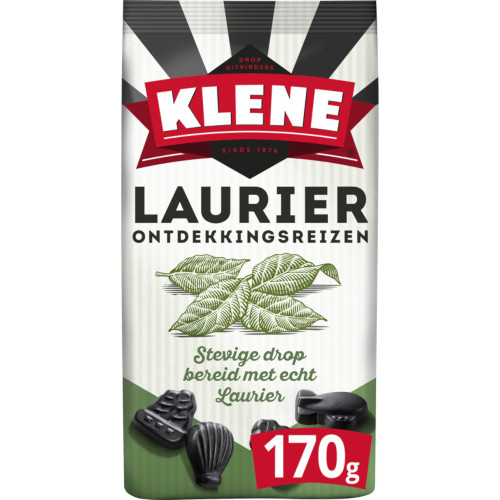 Klene Ontdekkingsreizen laurierdrop (170 gr.)