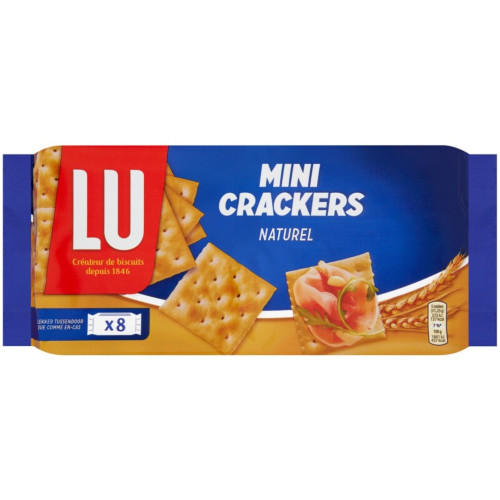 Lu Plain Mini Crackers (250 gr.)