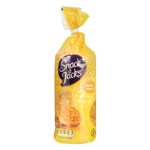 Snack a Jacks Rijstwafels Kaas (12 stuks)