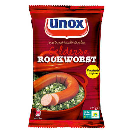 Unox gelderse rookworst