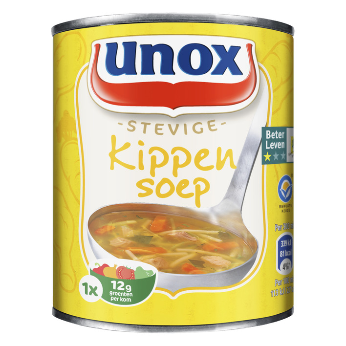 Unox sturdy chicken soup