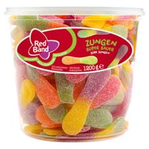 Red Band Sour Candy Tongues
